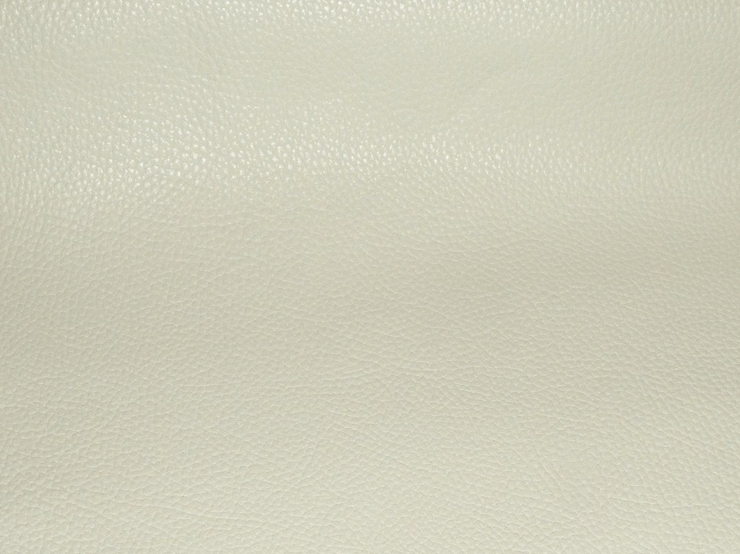Imperial 12"x12" BONE / Eggshell Finished Pebble Grain Thick yet Soft ...