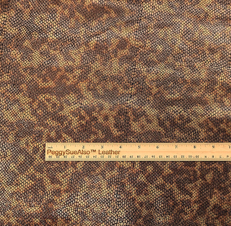 Textured Metallic 8"x10" Tortoise Shell Mahogany and Yellow Gold ...