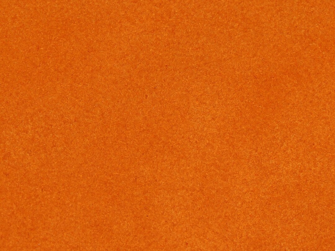 Suede 12"x12" PUMPKIN ORANGE Suede Leather 3-4 Oz / 1.2-1.6 Mm ...