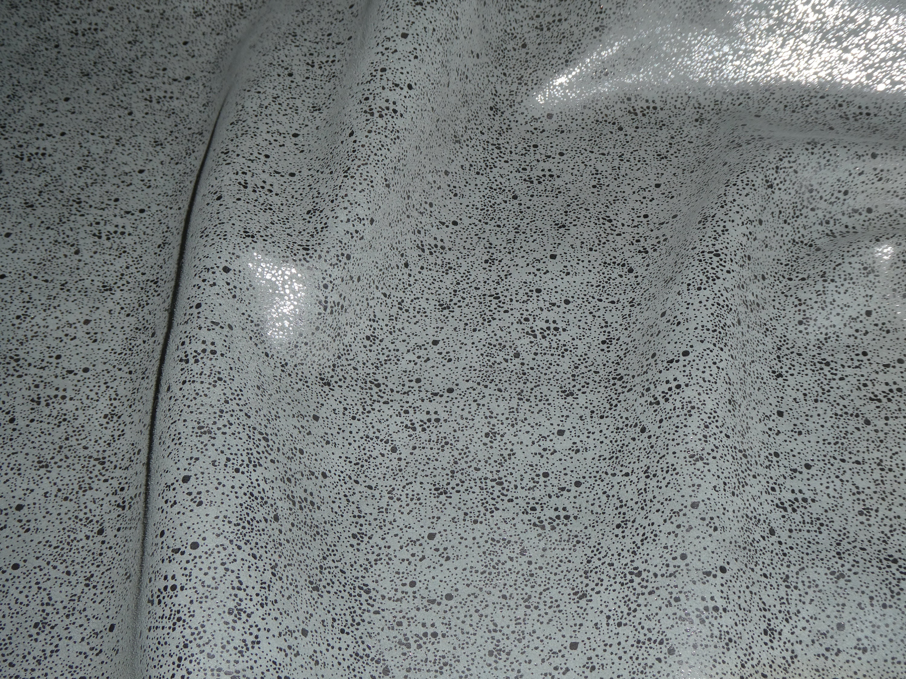 GUNMETAL SPLATTER 8x10 Iridescent Metallic Splatter on Smoke Gray (see ...