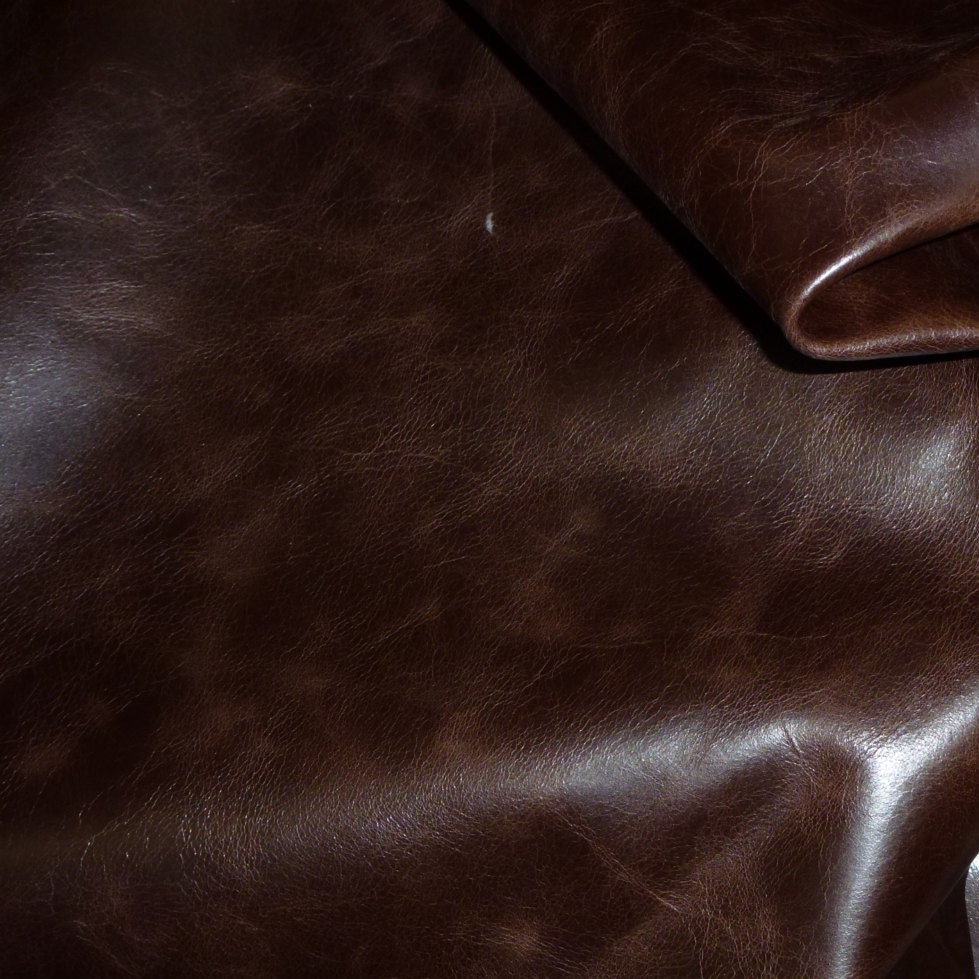 Dark Brown Leather Material