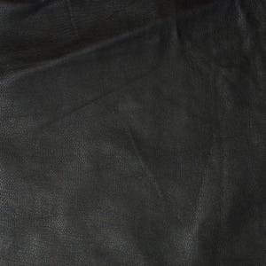 Goatskin Black Hides Fine Grain Leather First Quality Hide/hides not ...