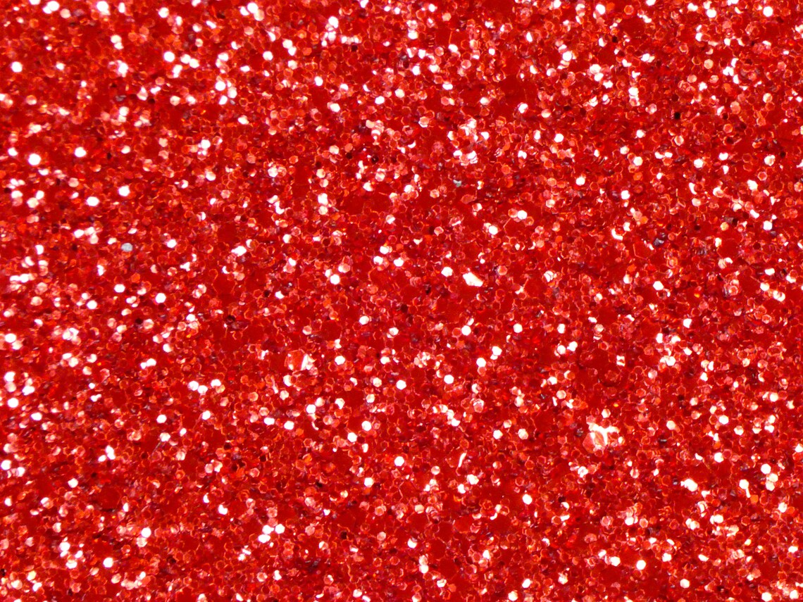 Chunky Glitter 8x10 RED Metallic Applied to | Etsy