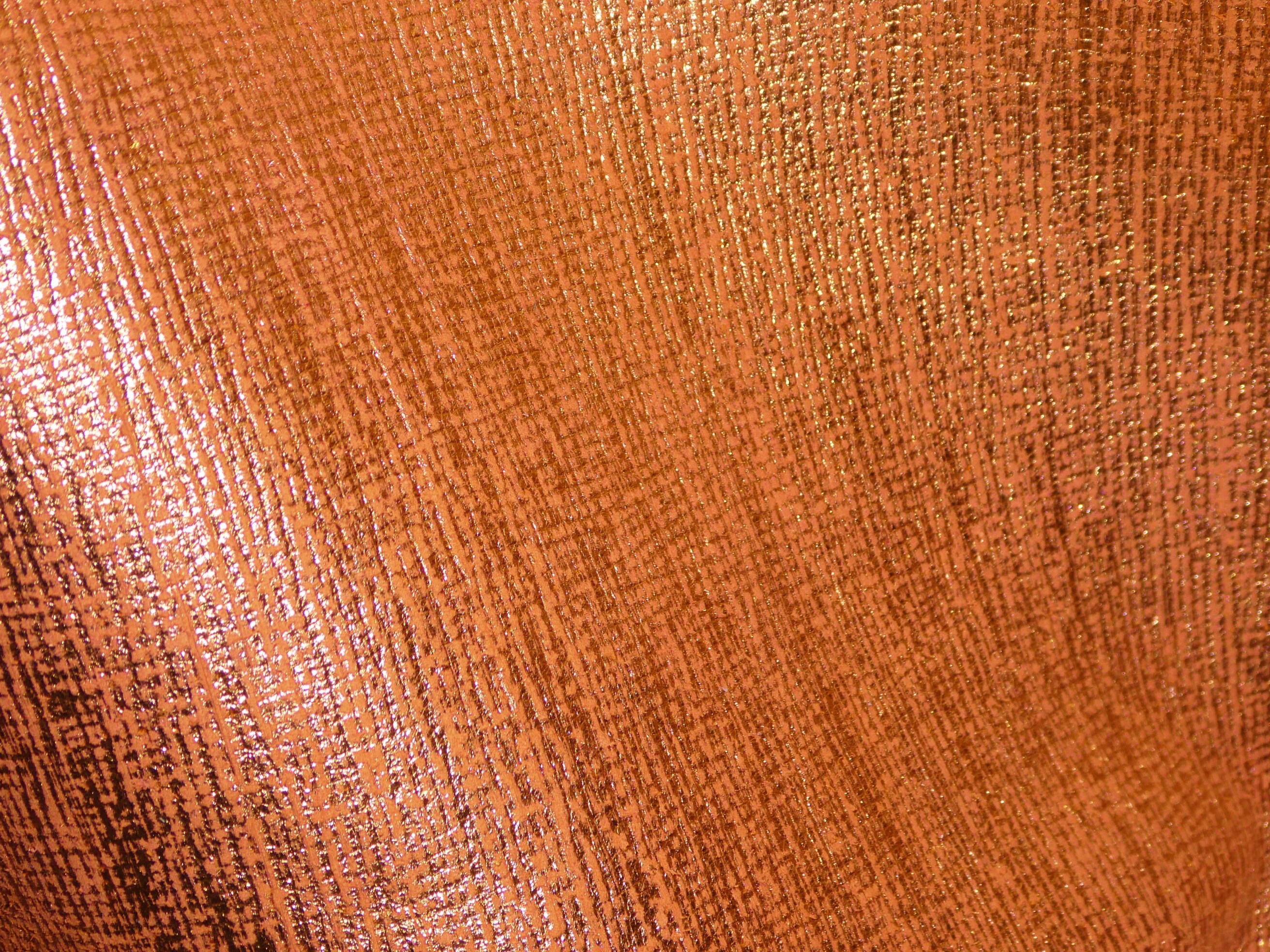 NeW Metallic Leather 8x10 ALLURE Textured ROSE GOLD on Coral Cowhide 3 ...