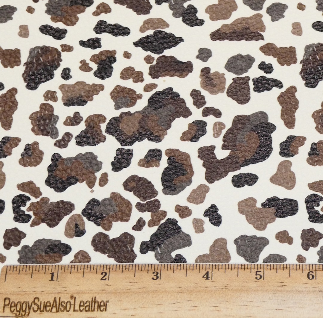 Leather 3-4-5 or 6 Sq Ft WESTERN Cow Print, Several Shades of Brown Now ...