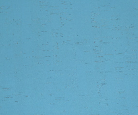 Cork 8x10 Solid CAROLINA BLUE Cork Applied to - Etsy