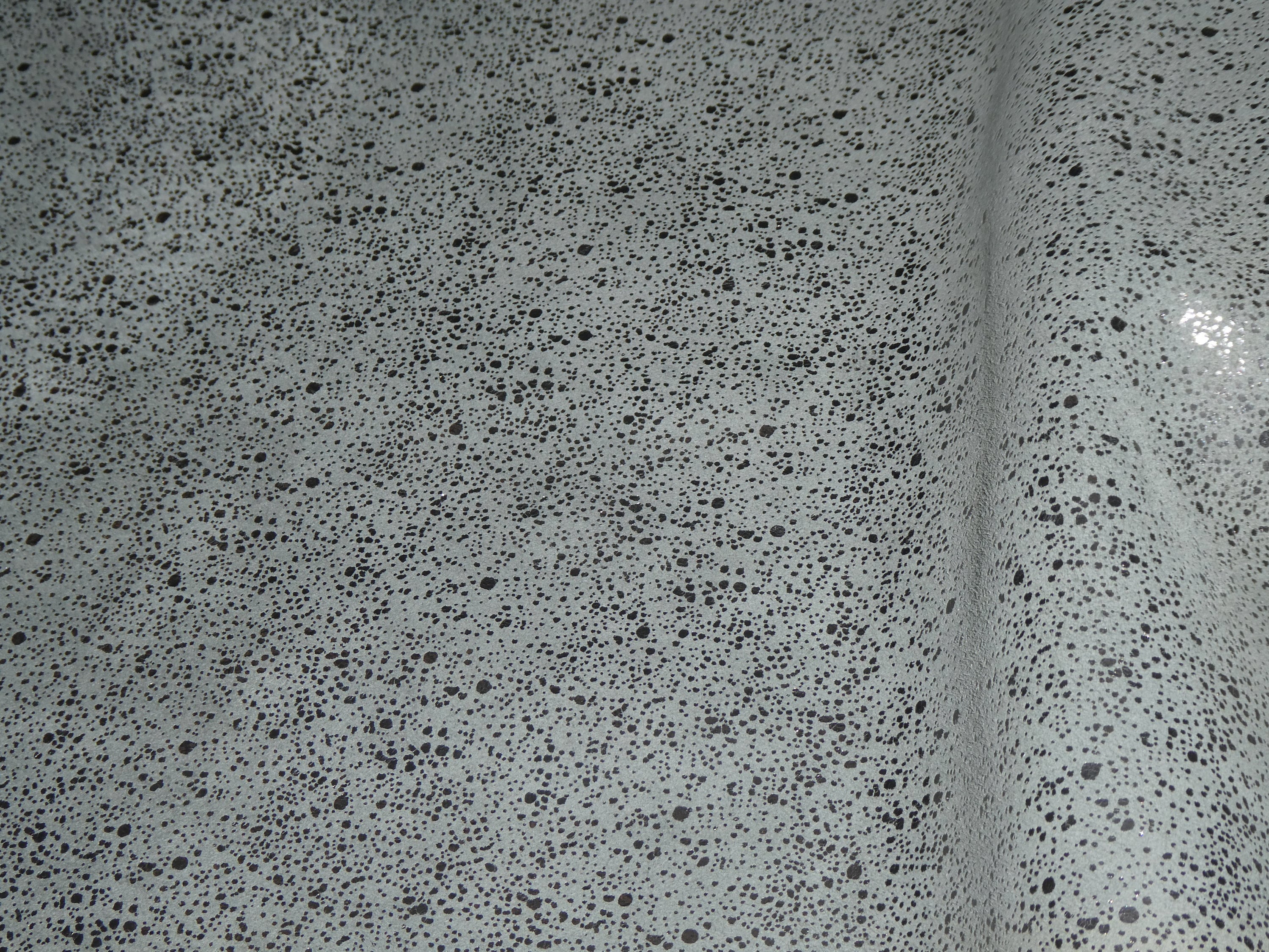 GUNMETAL SPLATTER 8x10 Iridescent Metallic Splatter on Smoke Gray (see ...