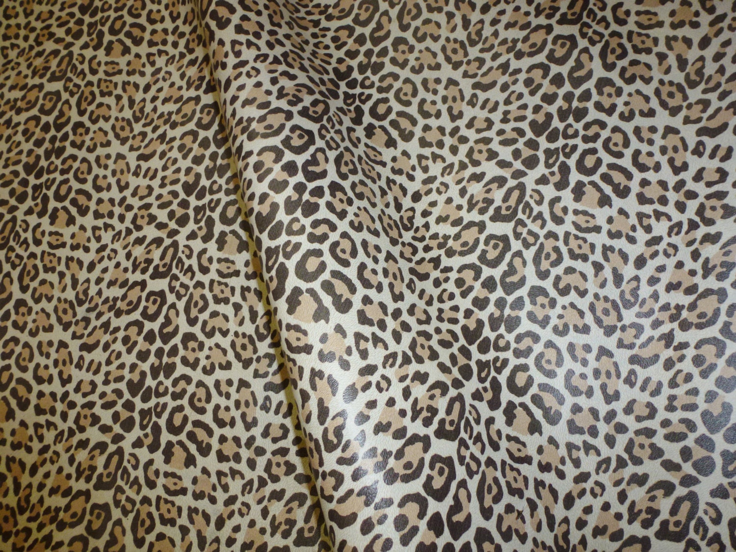 Leather 5x11 Almond LARGE Cheetah / Leopard Print | Etsy