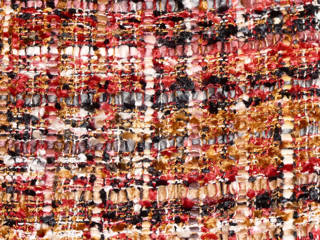 CLASSIC TWEED 8"x10" Rusty Tweed Orange, Gray, White, Tan & More Fabric ...