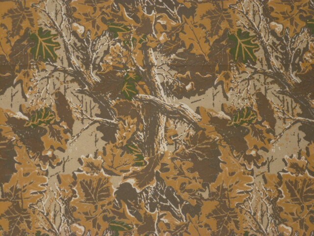 Suede Leather 8x10 CAMO Timber Wolf Camouflage Print Cowhide 3.75 oz ...