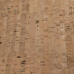 Cork 12x12 CORK W/ Gold Metallic Accents on Cork Applied to GENUINE ...