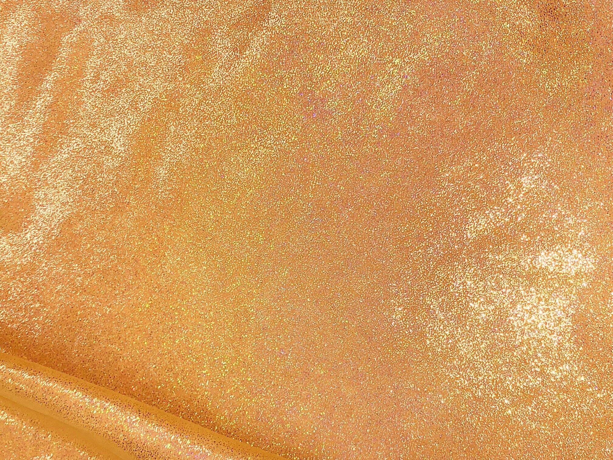 Sparkle 3 4 5 Or 6 Sq Ft Iridescent GOLD Metallic Halo On MUSTARD Suede