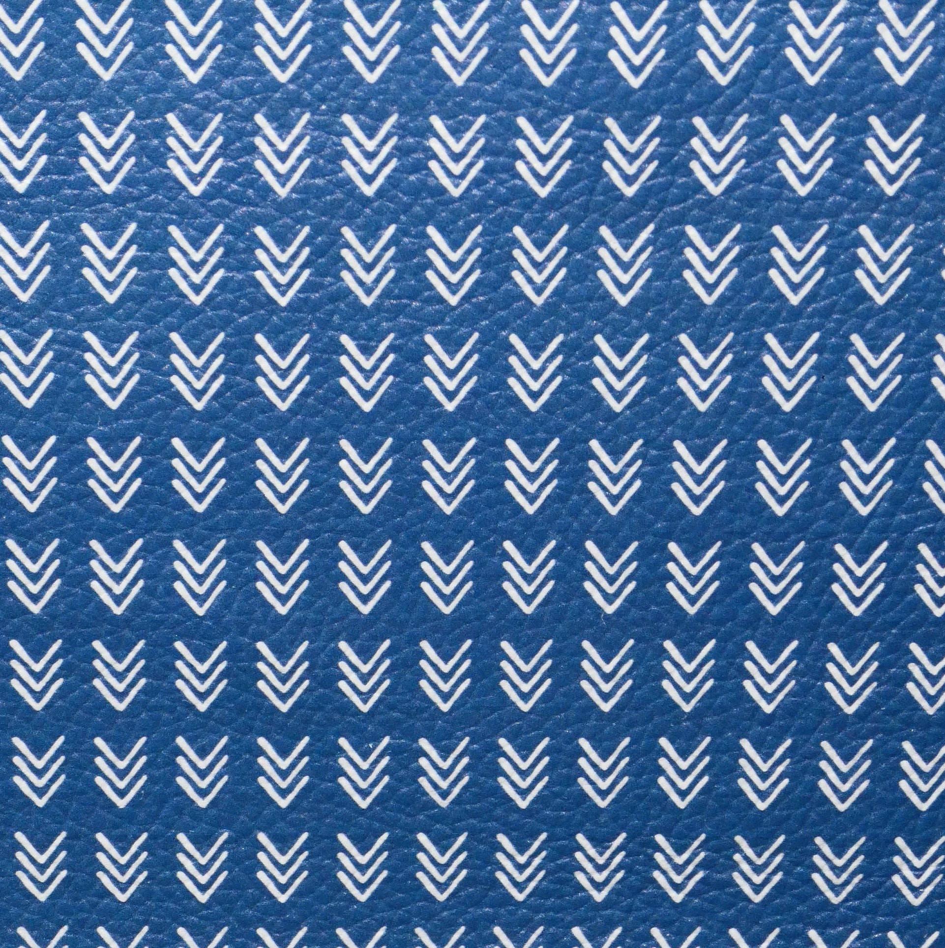 Royal Blue Chevron Pattern