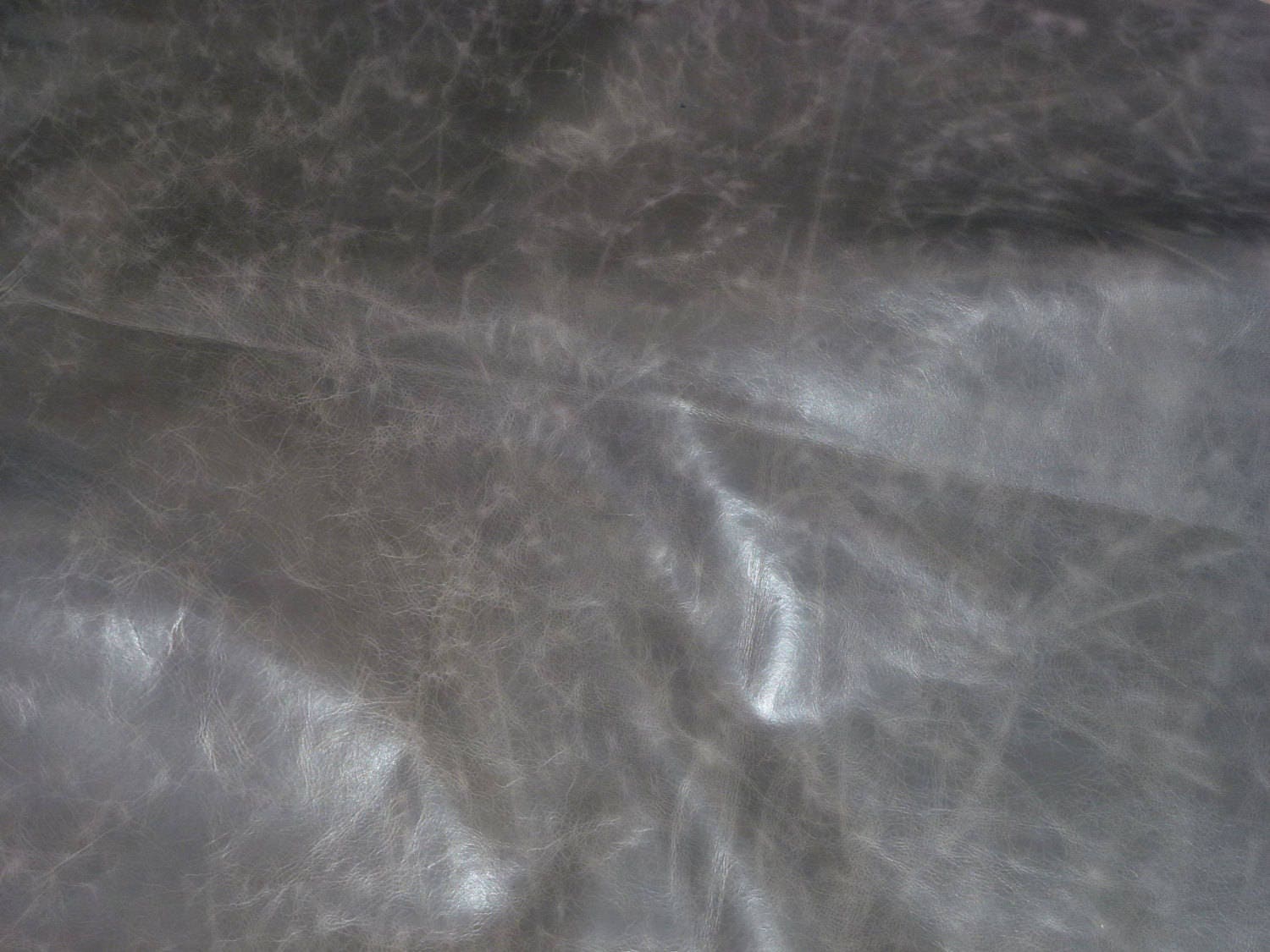 Riviera 3-4-5 or 6 sq ft GRAY / Grey Pull Up effect Aniline Dyed ...