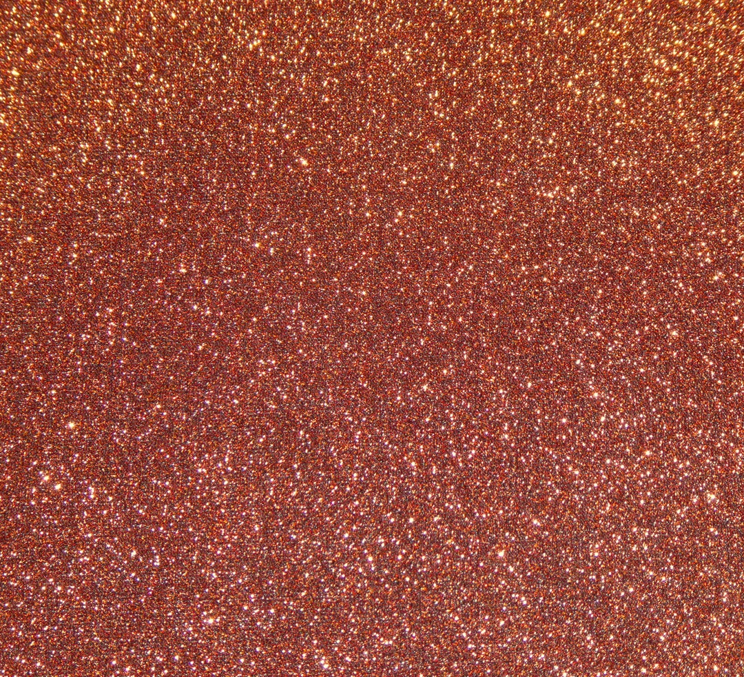 SOFT GLITTER 8x10 Fiesta RUST / Burnt Orange Metallic Fabric Backed ...