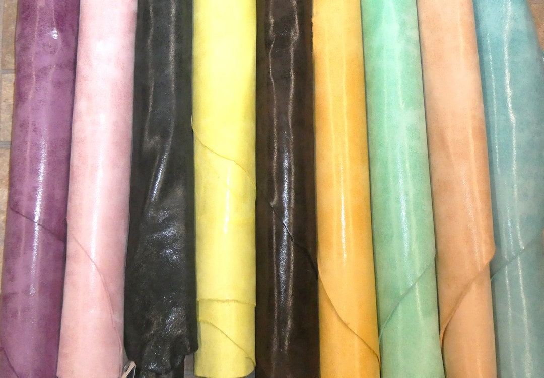 GLAZED NUBUCK 8x10 9 New Colors to Choose From read Description Very ...