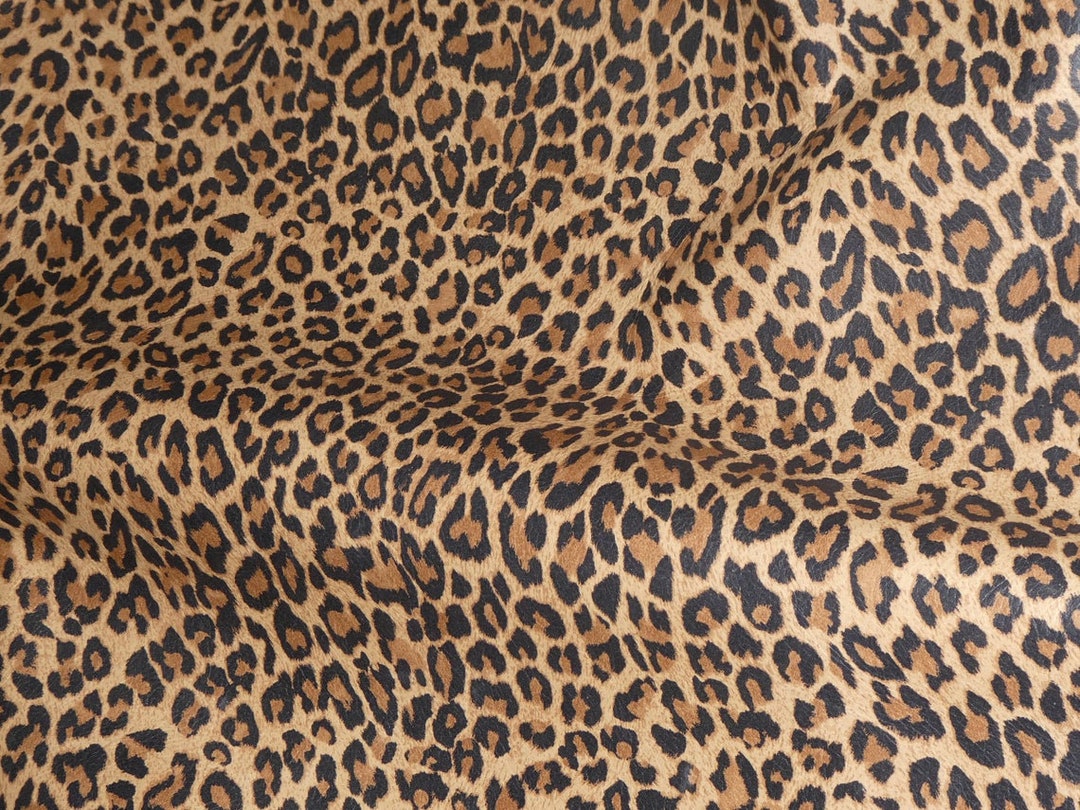 Cheetah 5"x11" ORIGINAL Mini TAWNY Tan Cheetah / Leopard Cowhide ...