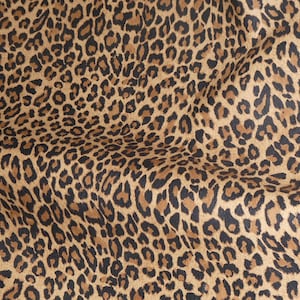 Cheetah 5"x11" ORIGINAL Mini TAWNY Tan Cheetah / Leopard Cowhide ...