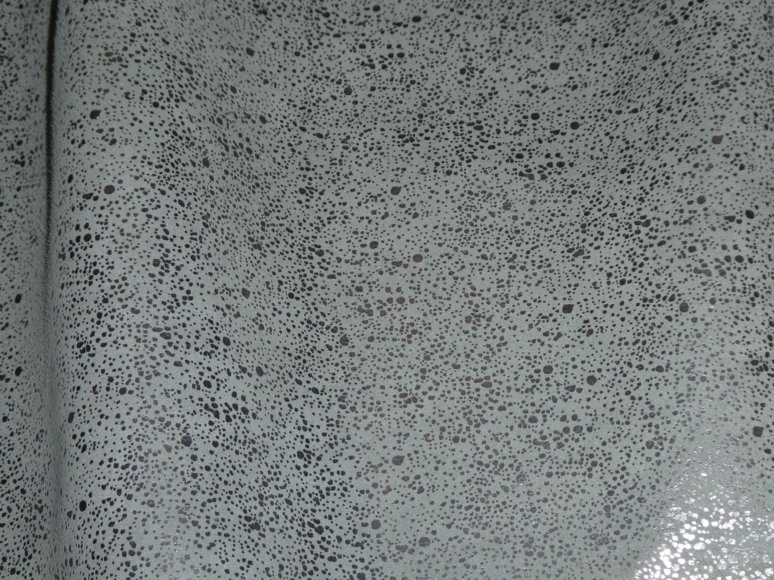 GUNMETAL SPLATTER 8x10 Iridescent Metallic Splatter on Smoke Gray (see ...