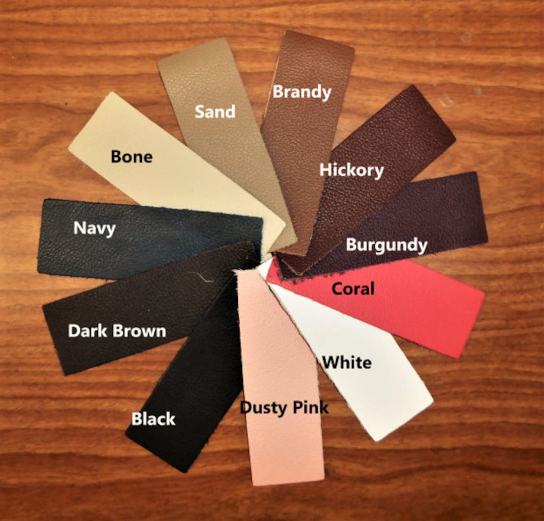 BIKER Collection 8"x10" Leather Soft Top Grain Cowhide Your Choice of ...