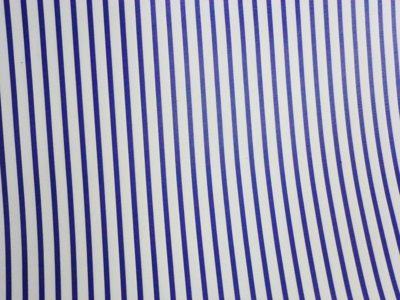 Leather 8x10 PTR Royal Blue Stripes on White - Etsy