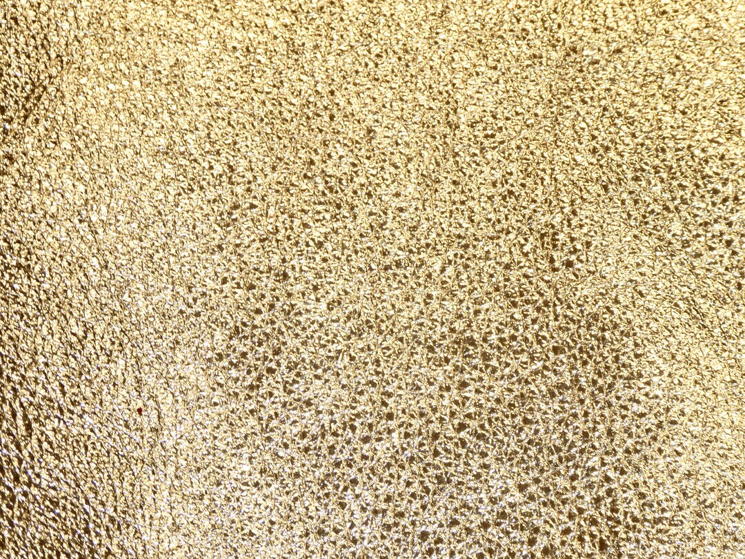 Pebbled Metallic 5"x11" GOLD Shows the Grain Cowhide Leather 2.5-3 Oz ...