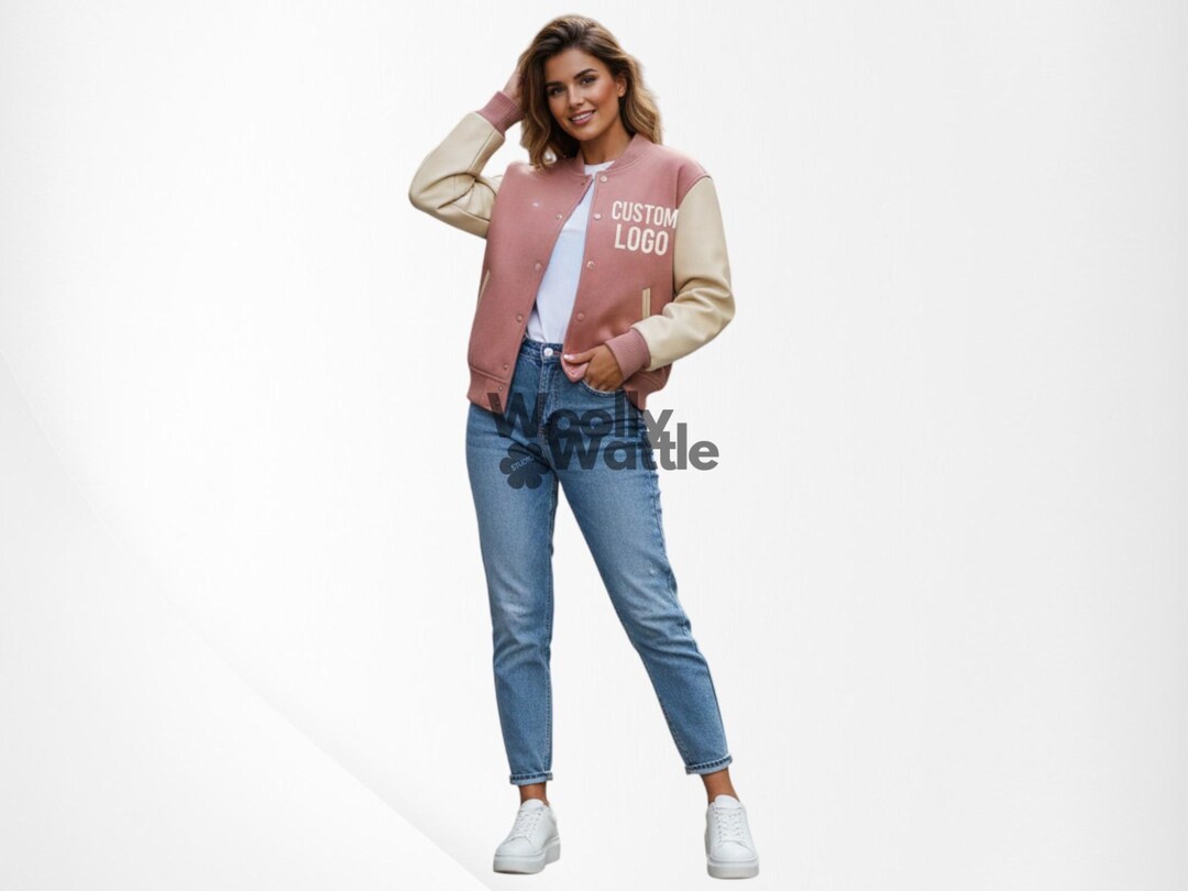 Custom Letterman Varsity Jacket | Embroidered Leather Jacket | His ...