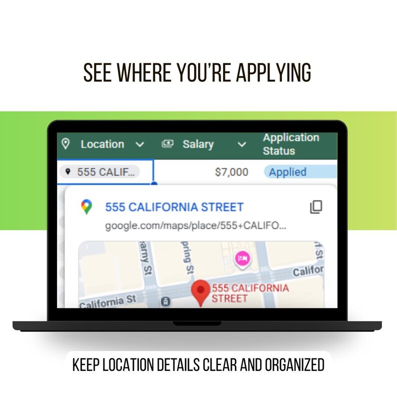 Job Application Tracker | Google Sheets Template | Track Applications ...