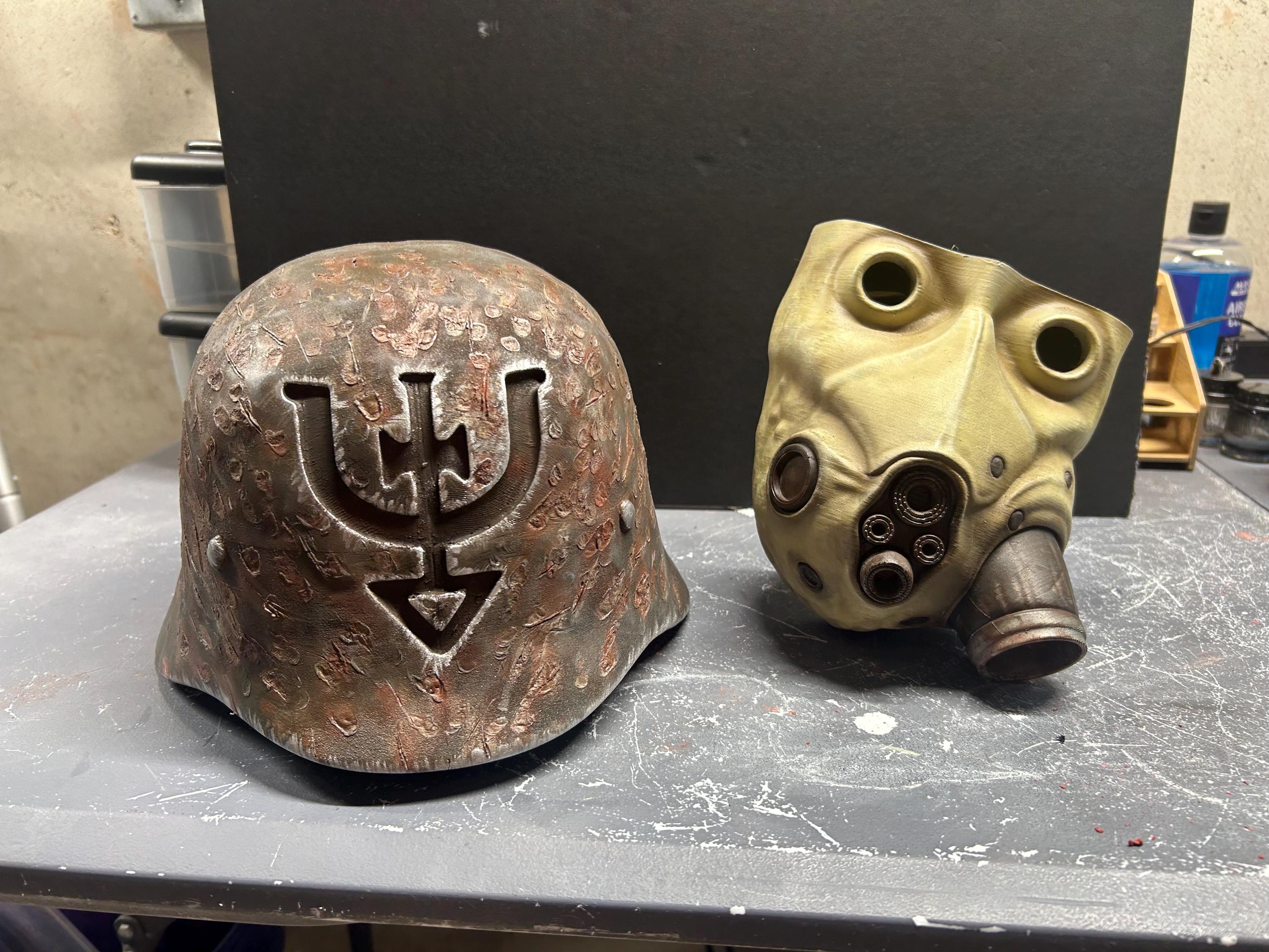 Heretical Trench Trooper Cosplay Helmet and Mask - Etsy
