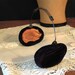 Antique Victorian Edwardian Children's Ear Muffs / Antique Black Velvet ...