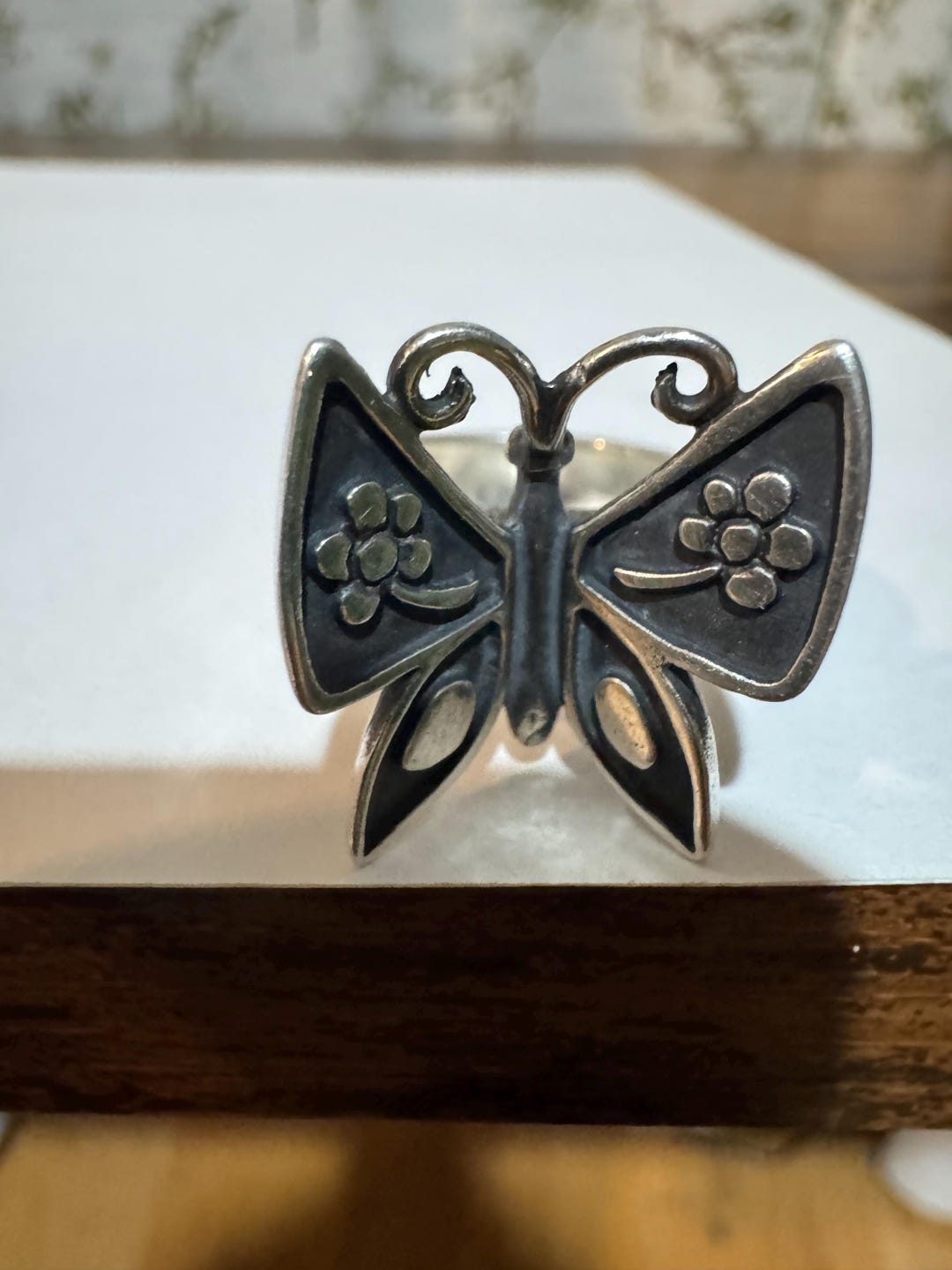 Vintage James Avery Sterling Silver Butterfly Ring – Size 10 – 925 ...