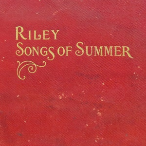 SALE Antique James Whitcomb Riley Poetry Book Riley Songs of - Etsy