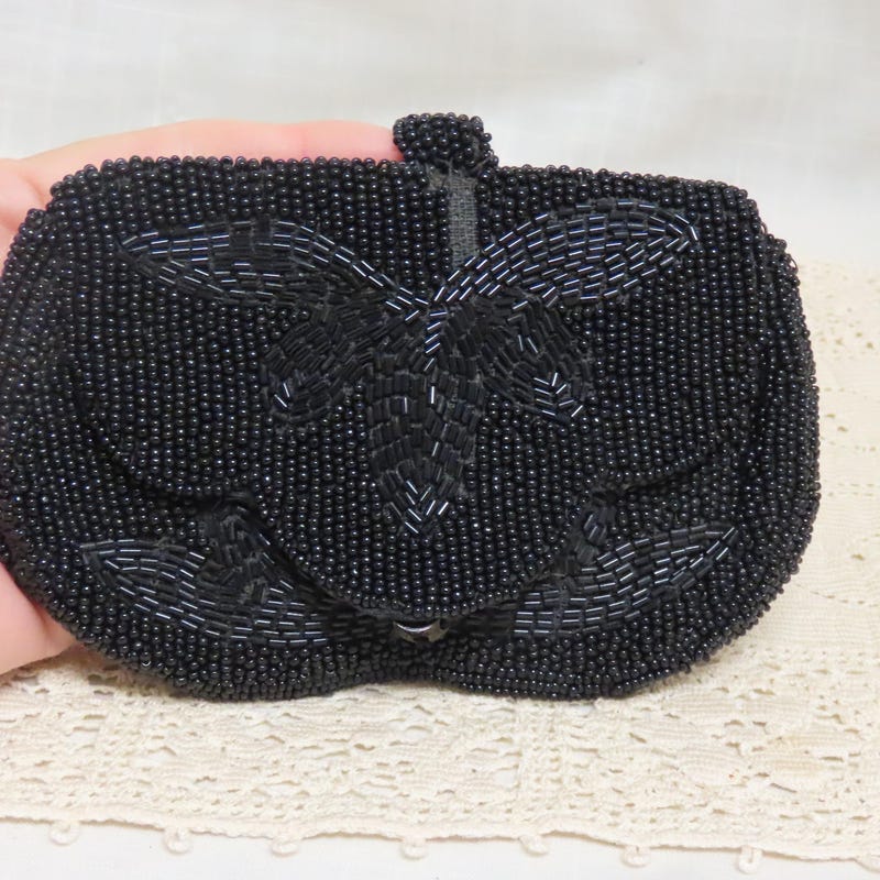 Antique Bead Purse - Etsy