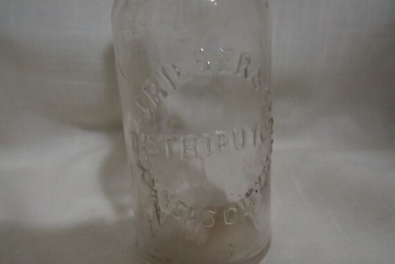 Antique J. Rieger & Company Miniature Whiskey Bottle Kansas | Etsy
