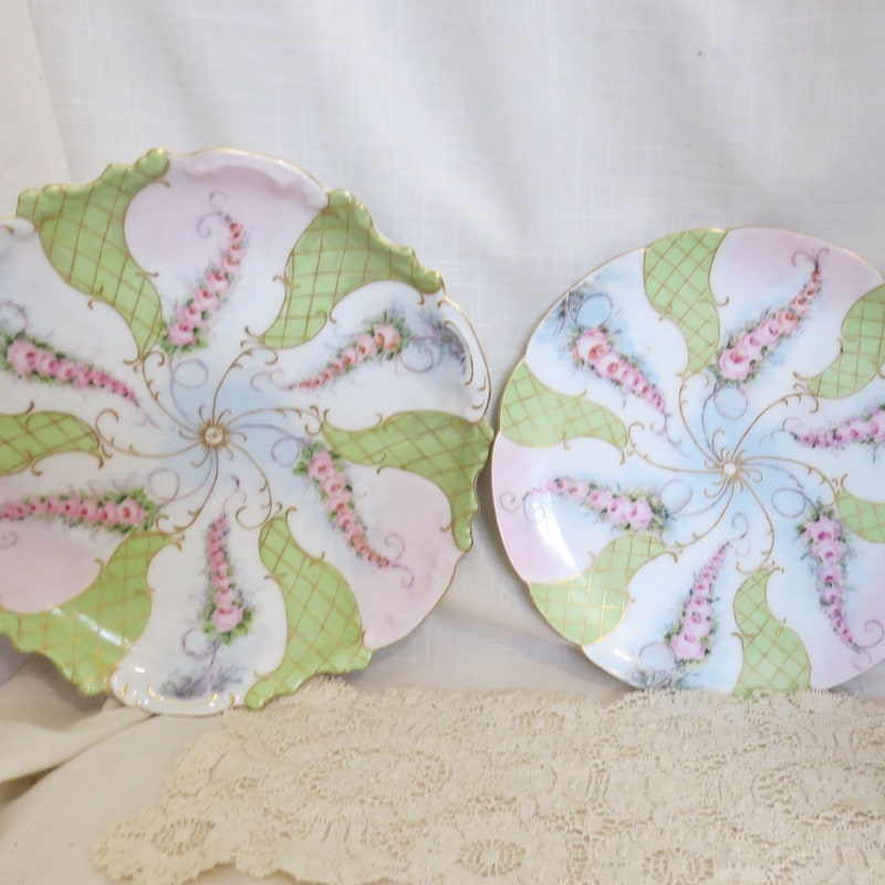Antique China Plates - Etsy