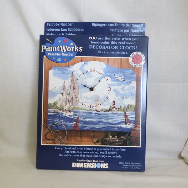 Vintage Paint by Number - Etsy