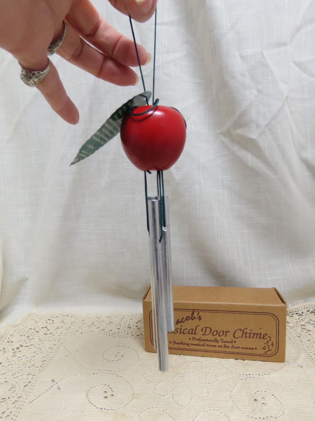 Sale Vintage Jacob's Authentic Musical Windchimes Apple Door Wind ...