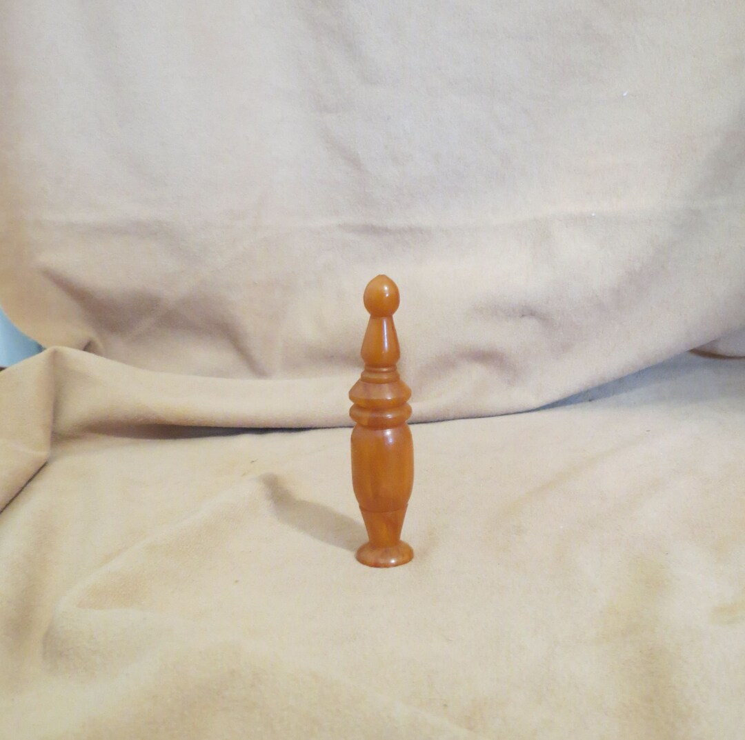 Antique Marbled Bakelite Perfume Bottle With Dabber Art Deco Perfume ...