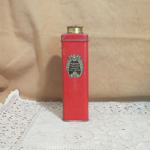 Talcum Powder Tin - Etsy