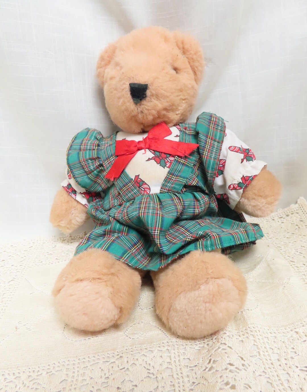 SALE Vintage Carousel by Guy Christmas Teddy Bear - Etsy