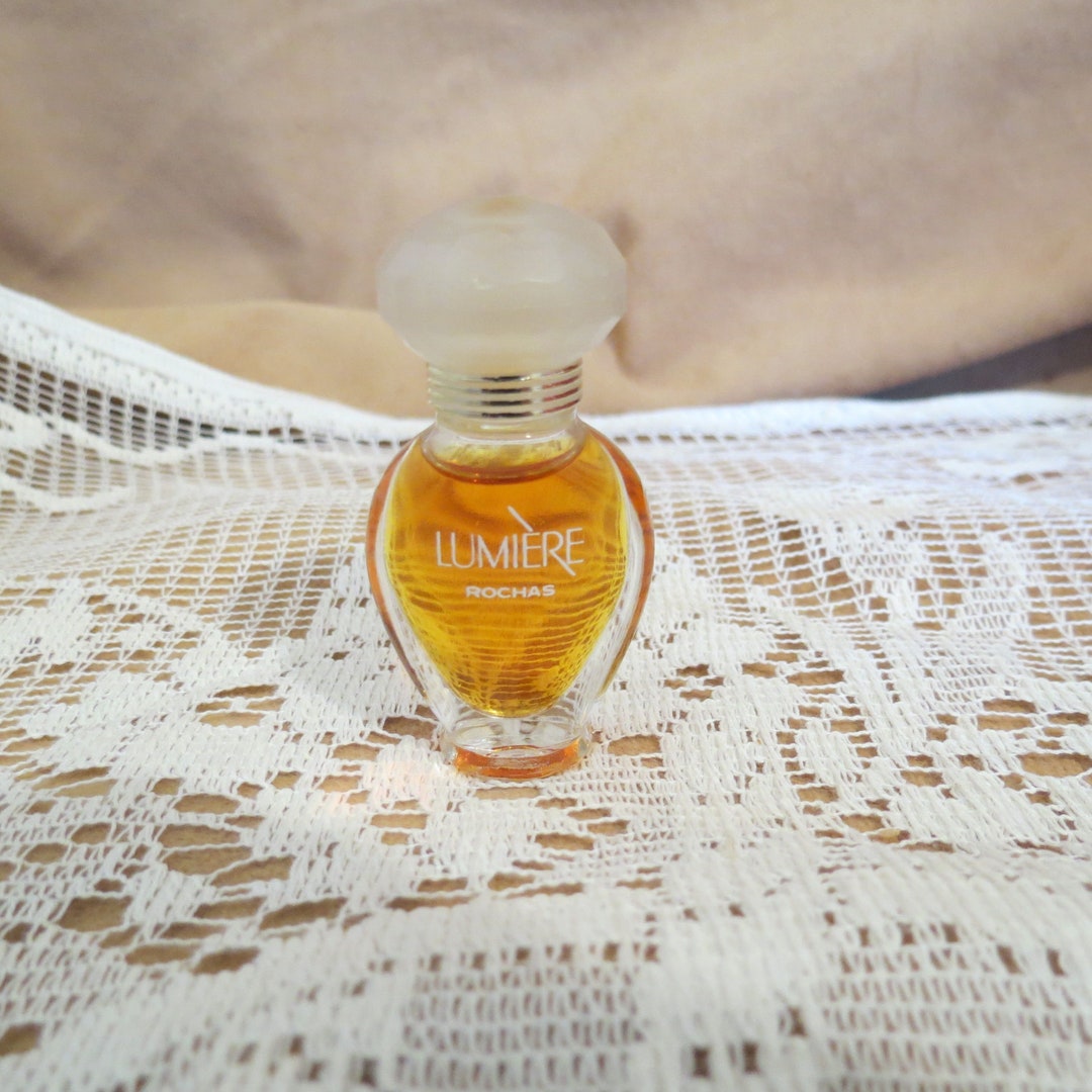 Vintage Lumiere Perfume Rochas Miniature Perfume Bottle With Contents ...