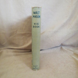 Antique Autographed Inscribed Walt Mason His Book Barse & - Etsy