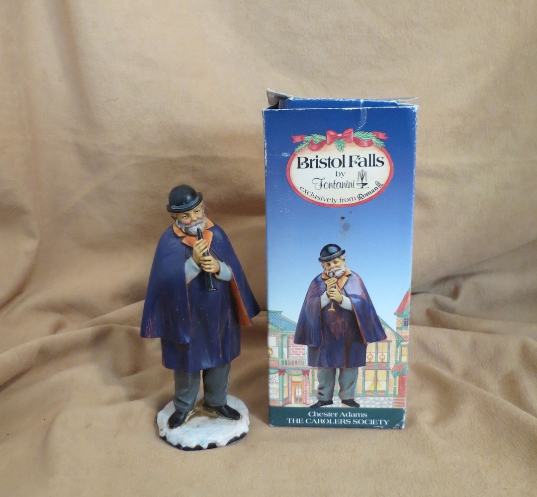 SALE Vintage Bristol Falls Chester Adams the Carolers Society Figure in ...