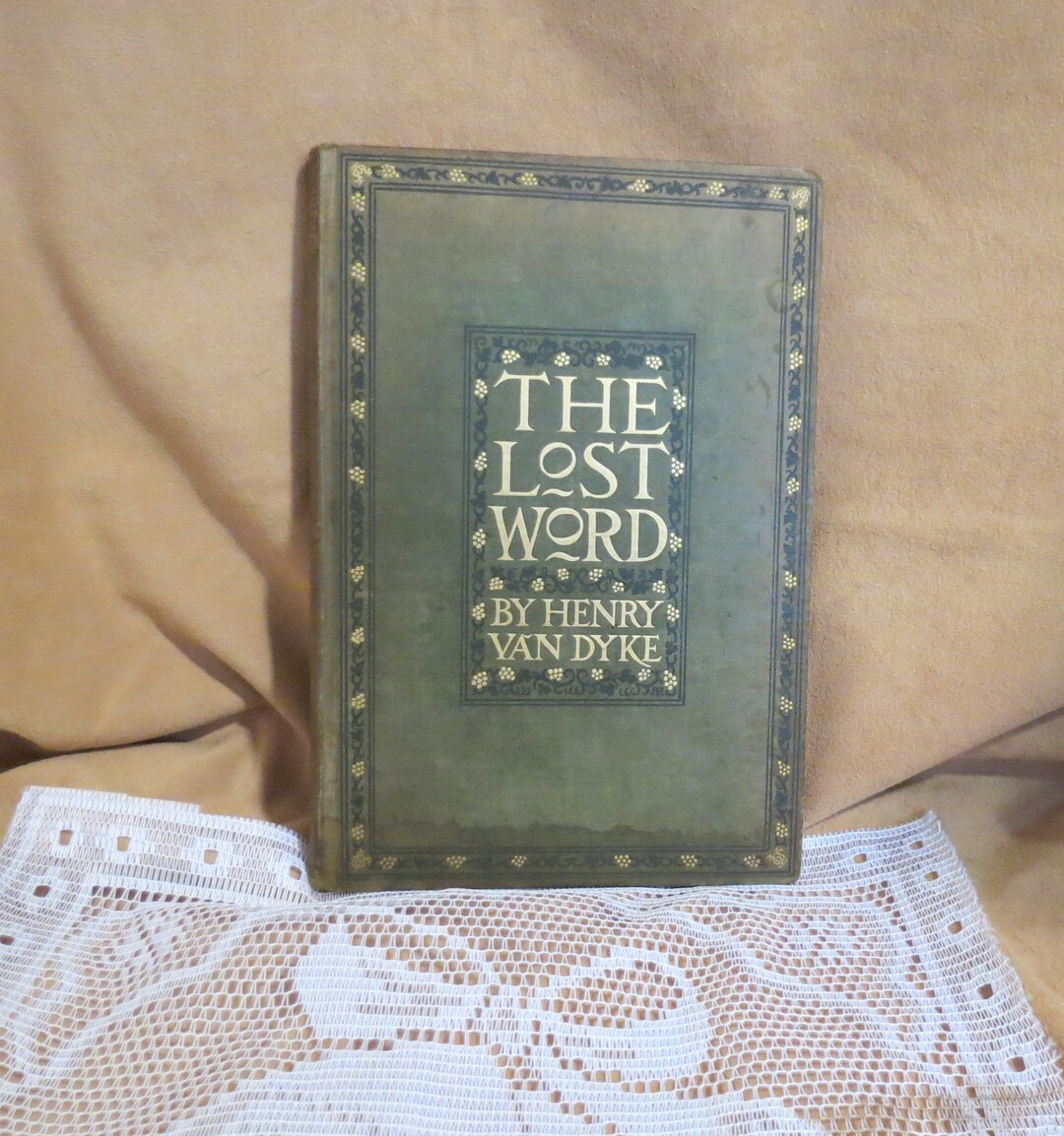Antique FIRST EDITION Book the Lost Word A Christmas Legend of Long Ago ...