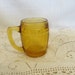 Vintage Amber Glass Barrel Mug Barrel Toothpick Holder Barrel Shot ...