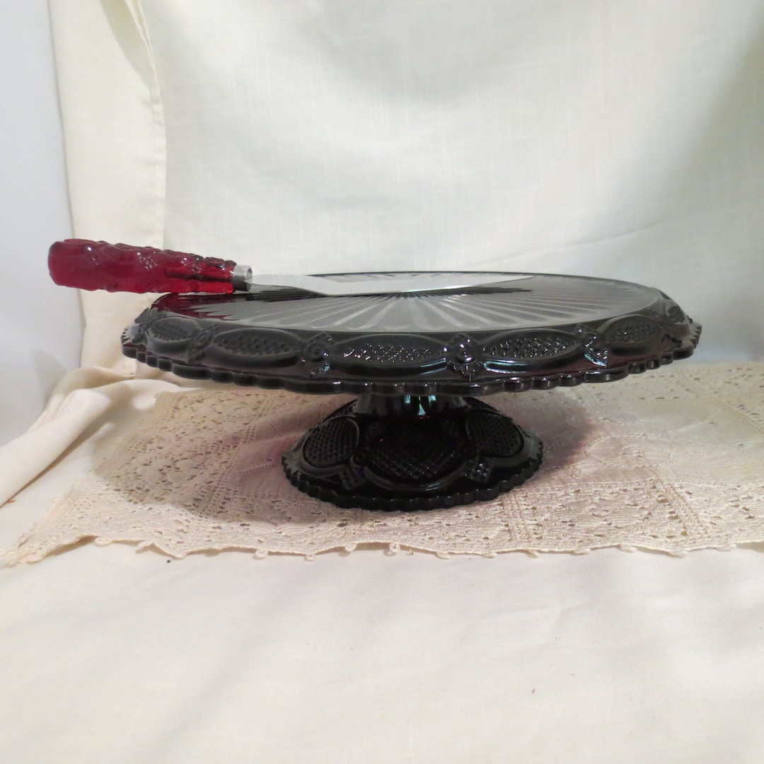 Vintage Avon 1876 Cape Cod Cake Stand Pedestaled Cake Plate - Etsy
