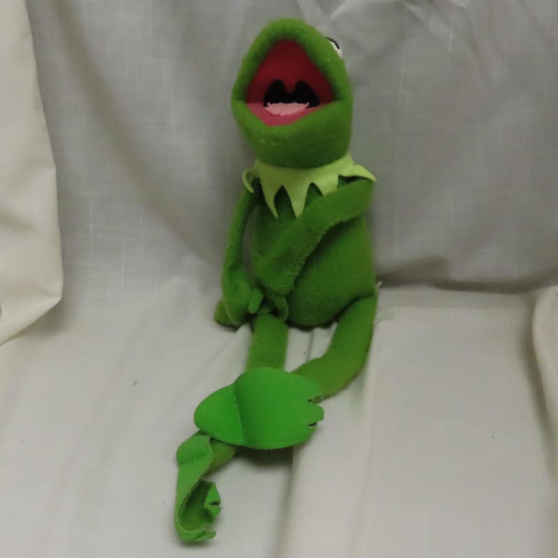 Kermit the Frog Puppet Replica - Etsy