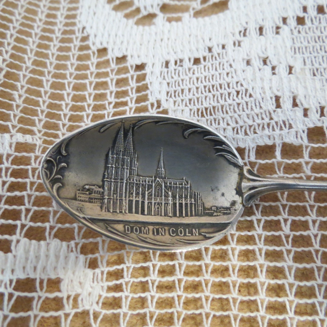 Antique Germany Kolner Dom Cologne Cathedral Souvenir Spoon Continental ...