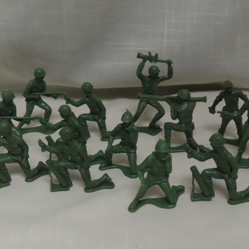 Green Army Men - Etsy