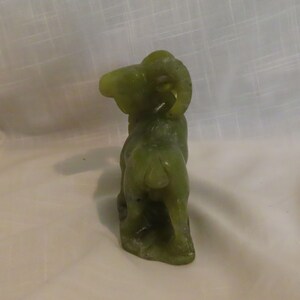 Vintage Hand Carved Jade Mouflan Sheep Firgurine Jade Paperweight - Etsy